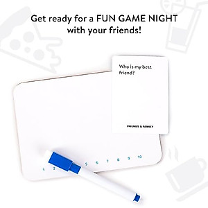 Answer This - Friends - How Well Do You Know Your Family & Friends? - Fun Party Card Game for Teens & Adults - Great Conversation Starter