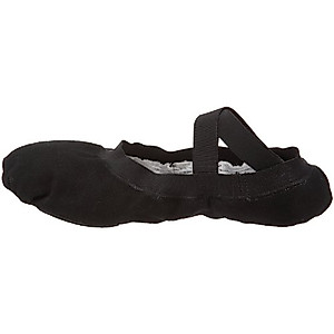 Bloch womens Pro Elastic dance shoes, Black, 6.5 Wide US