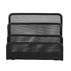 Wikkiv Desktop Mail Organizer 2 Packs Small File Letter sorter for Any Home or Office Desk File Organizer Mail Sorter(6.7''3''5.2'')