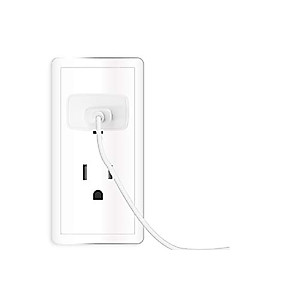 UL Certified USB Wall Charger by Homespot 5V1A Plug in-Door Power AC Adapter for Travel Office Home Use - 2 Pack White