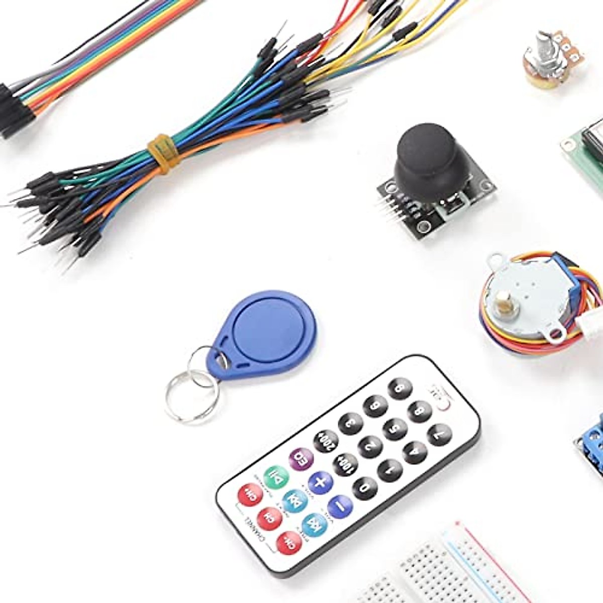 Electronic Projects Starter Kit, High Efficiency Reliable LCD Screen Development Board Kit Complete for DIY