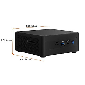 Intel Panther Canyon NUC 11 Performance Mini PC Kit, Core i7-1165G7 2.8GHz - RAM, Storage and OS Not Included