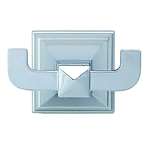 Speakman SA-2306 Rainier Double Robe Hook for Convenient and Stylish Bathroom Décor, Polished Chrome
