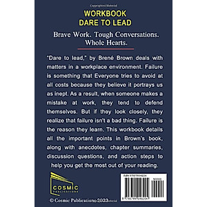 Workbook: Dare to Lead by Brené Brown: Brave Work. Tough Conversations. Whole Hearts.