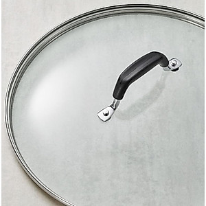 Tramontina 5.5 Qt Covered Nonstick Saute Pan Whith Glass Lid Jumbo Cooker, Premium long-lasting PFOA-free Teflon Profile nonstick coating., Teal