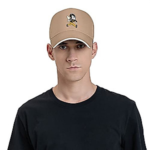 Emporia A State University Logo Sandwich Cap Unisex Classic Baseball Capunisex Adjustable Casquette Dad Hat Natural
