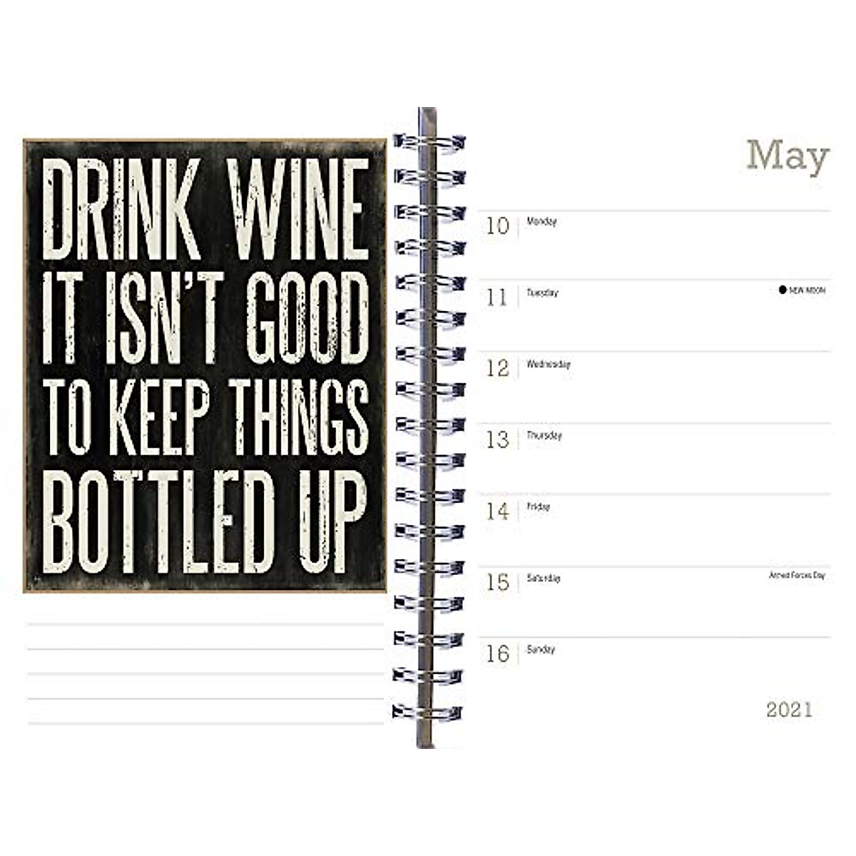 2021 Words to Live By 16-Month Weekly Planner