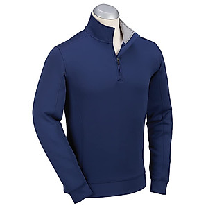 Bobby Jones Performance RTJ Quarter-Zip Pullover (Medium, Summer Navy)