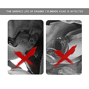 2 PCS Car Exhaust Gasket,2.5" 2-Bolt Exhaust Flange Gasket Replacement OEM#120-06310-0002,Standard Exhaust Manifold Gasket Car Accessories Made of High Temp Gasket Material(2.5inch)