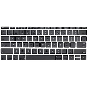 Keyboard Keys Keycap US Set Replacement for MacBook Pro 13-inch A1708 2016 2017 Without Touch Bar