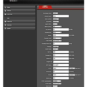 H.264/H.265 16 Channels HDMI Encoder, HaiweiTech HEH-116 1080P 60Hz Live Streaming Encoder Supports RTSP, RTP, RTMPS, RTMP, HTTP, UDP for IPTV, Live Broadcast Supports YouTube, Wowza, Twitch