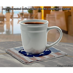 6 Pack Clear Acrylic Coasters Bar Decor Table Protection That Holds Cocktail Napkins by Marketing Holders