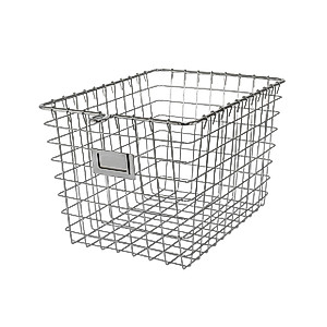 Spectrum Diversified 47970-6 Wire Storage Basket, Medium Chrome