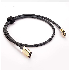 8K HDMI Extender 2.1 HDMI Extension Cable 8K@60Hz,4K@120Hz,Utra high Speed HDMI Male to Female Nylon Braided HDMI Extender Cable Compatible with Xbox PS5 PS4 Roku TV Stick Blu Ray Player(9 Feet)