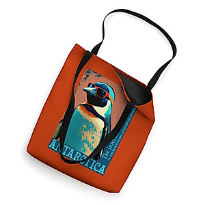 Antarctica Cute Cool Penguin Antarctic Research Souvenir Tote Bag
