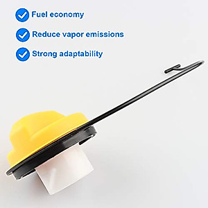 E85 Gas Cap, Fuel Gas Cap Replace GT295, 20915990 Compatible with Chevy GMC Cadillac - 2007-2011 Avalanche, Silverado 1500, Suburban 1500, Tahoe, 2007-2011 Sierra 1500, Yukon, 2009-2011 Escalade, More