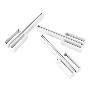 Whitmor Clip & Cube 5-Piece Organizer, White