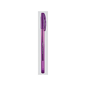 Tiger Stationery 301949 Ultra-Glide Ballpoint Pen - Purple (Pack of 50)