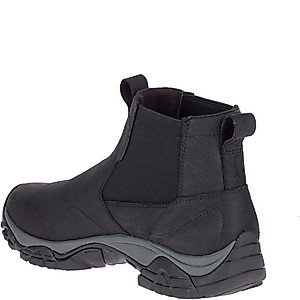 Merrell Men's Moab Adventure Chelsea PLR WP Boot, Black, 9 M US