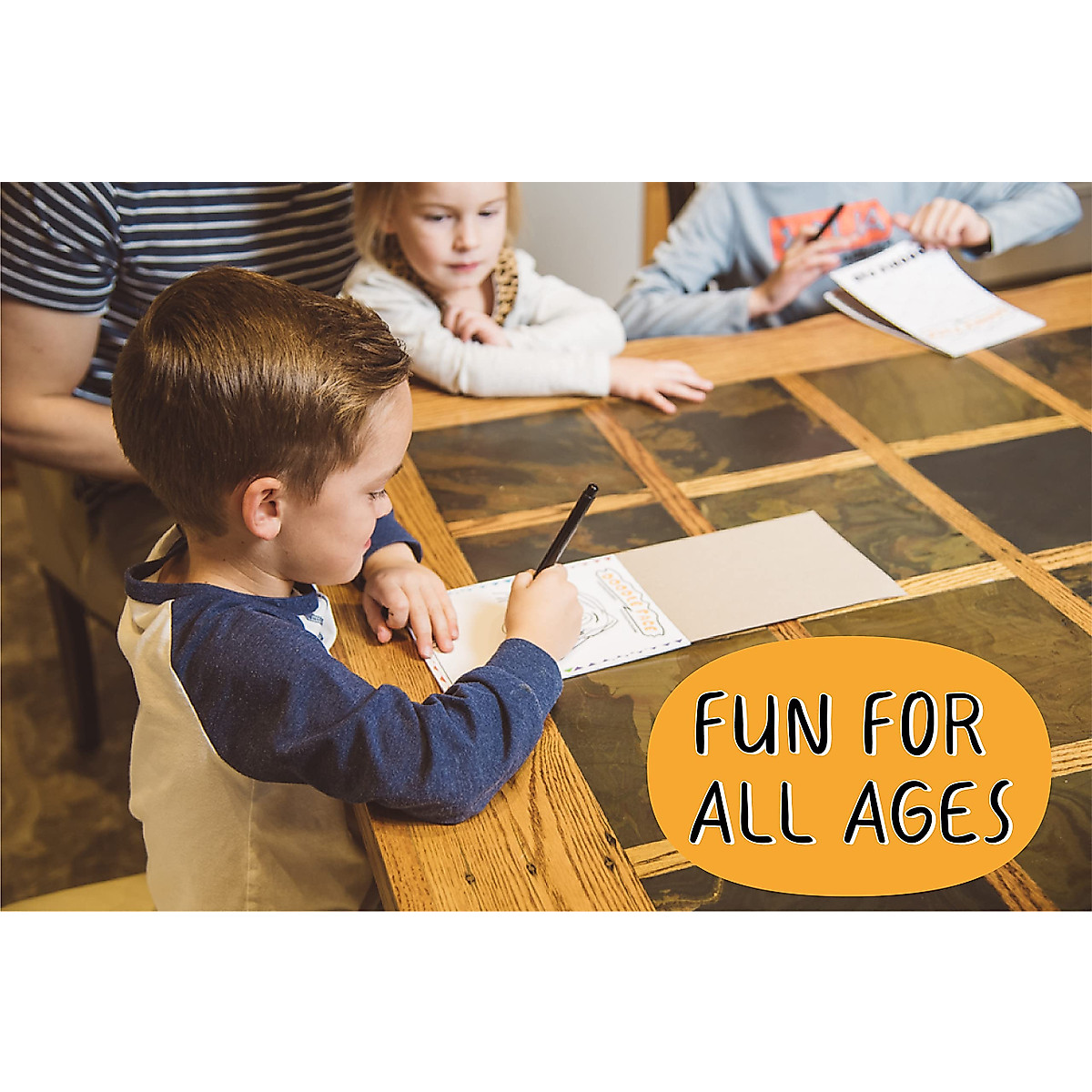 Doodle Face Game - New Hilarious Game of Drawing Your Friends and Family - A Drawing Game for Families - Stay at Home Date Night Party Game for 3-20 Players - Fun for All Ages and Skill Levels