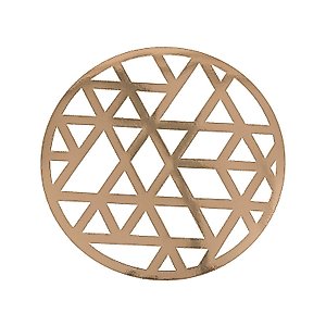 Fun Express Gold Laser Cut Chargers (24 Pieces) Modern Wedding and Party Decor
