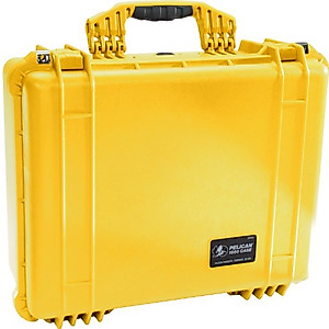 Pelican 1550 Camera Case With Foam (Yellow)