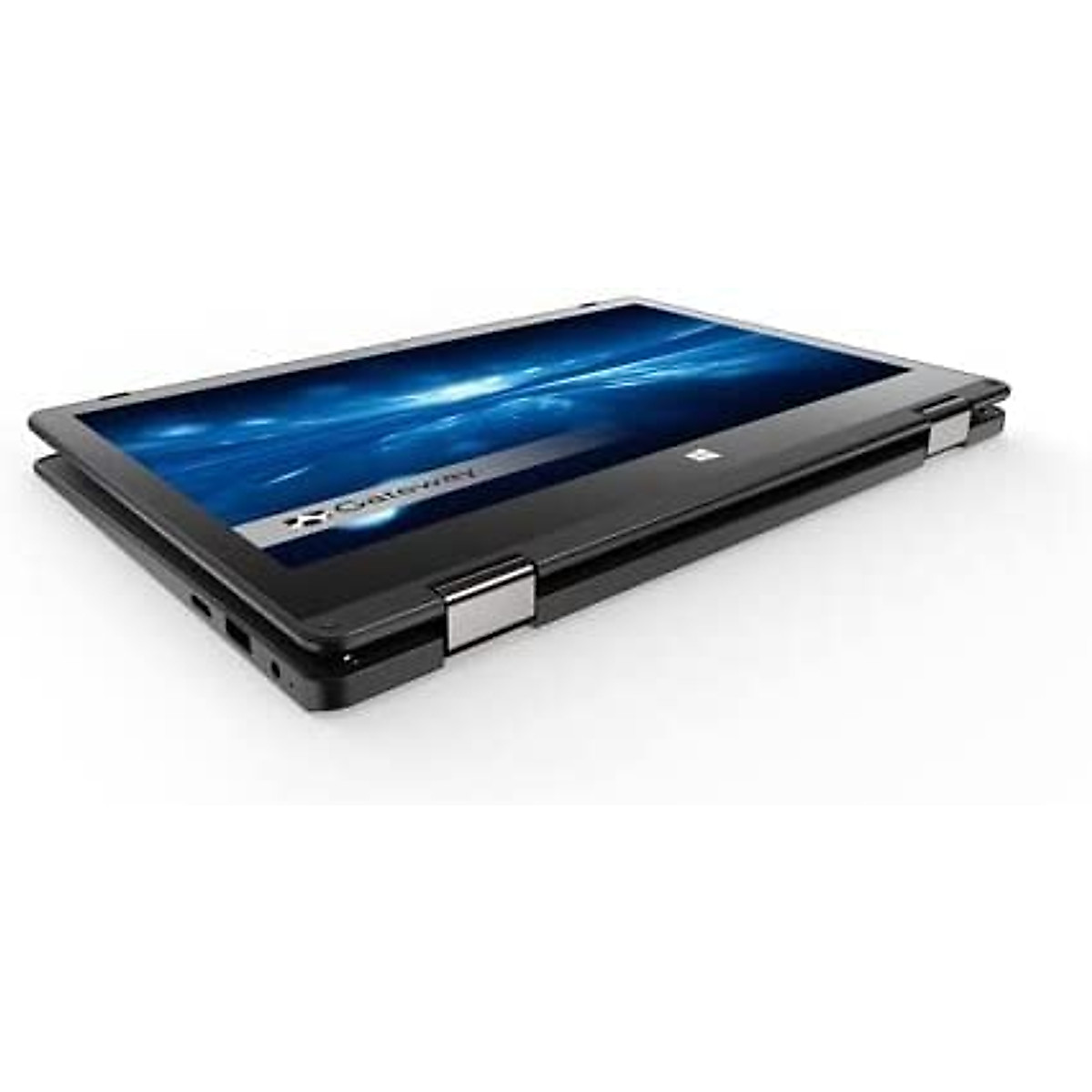 Gateway Newest Touchscreen 11.6 HD 2-in-1 Convertible Laptop in Black Intel N4020 4GB RAM 64GB SSD Mini-HDMI Webcam Hugo Tech Mart Windows 11 S (Renewed)
