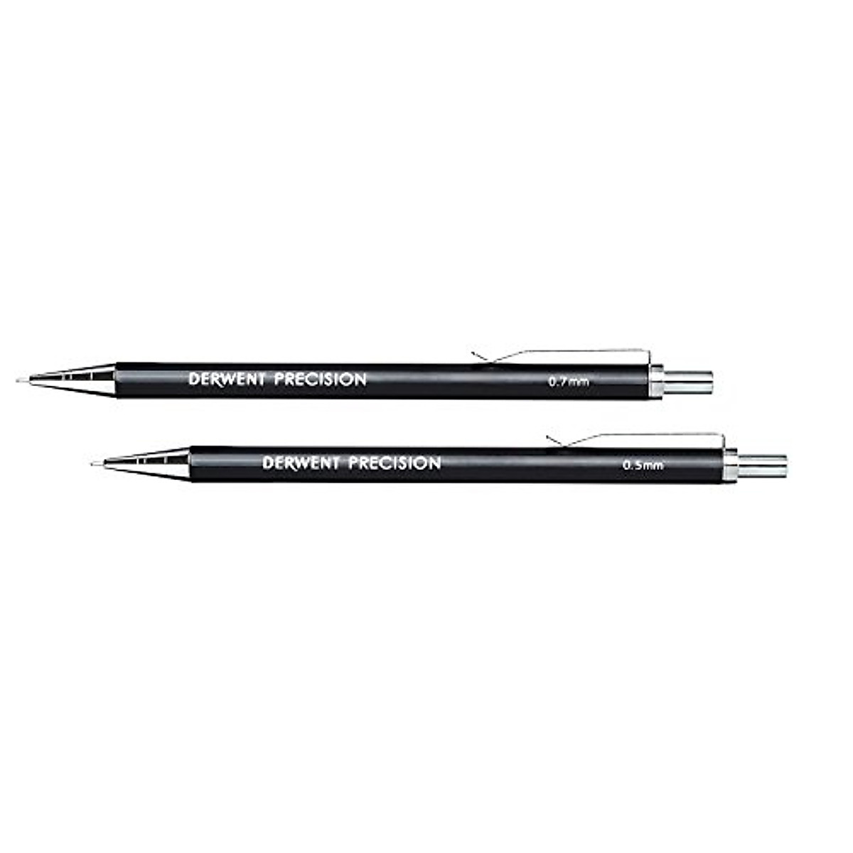 Derwent Mechanical Pencils 0.7, Metal Barrel, Precision, HB (2302429)