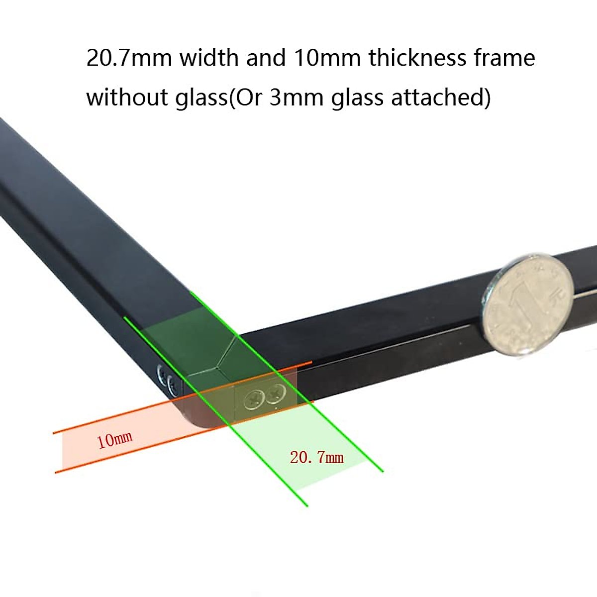 32 Inch 20 Points IR Touch Frame Without Glass Infrared Touch Screen Overlay Kit USB Interface Free-Drive for HT-IR32-17mm 0