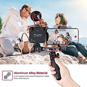 Osmo Mobile 4 Mount, PT-13 Camera Bracket Tripod Cold Shoe Mount for Mic Light Stand Compatible with DJI Osmo Mobile 3 4 Zhiyun Smooth 4 q q2 Moza Mini s Hohem isteady Gimbals Stabilizer