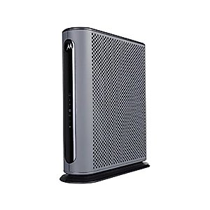Motorola MG7550 - Modem with Built in WiFi | Approved for Comcast Xfinity, Cox, Spectrum | For Plans Up to 300 Mbps | DOCSIS 3.0 + AC1900 WiFi Router | Power Boost Enabled