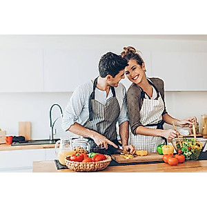 Cooking Utensils Set, 19-Piece Silicone Utensil and Knife Set with Block, Including 11 Silicone Utensils, 5 Stainless Steel Knives, Scissors, Kitchen Utensils Block and Cutting Board by ITZZO-Pink