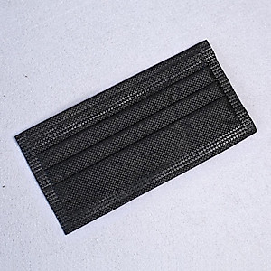 Fashion Lace Lace_Masks for Women 50pcs,Lace Disposable Face_Masks 3-Ply Breathable Black, Lace Pattern 3 Ply Face_Mask with Elastic Earloop