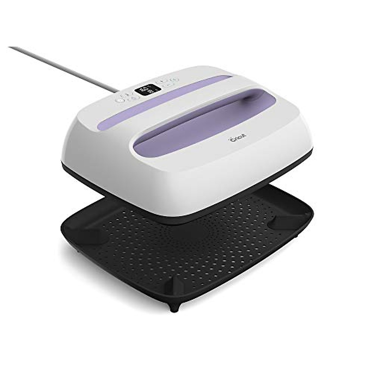 Cricut EasyPress 2 Heat Press Machine (12 in x 10 in), Ideal for T-Shirts, Tote Bags, Pillows, Aprons & More, Precise Temperature Control, Features Insulated Safety Base & Auto-Off, Lilac