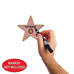 Beistle Mini Star Cutouts, 5", Multicolor