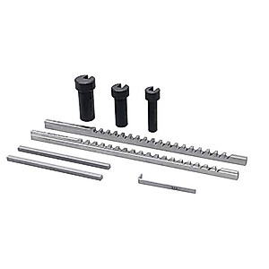 Accusize Industrial Tools No 60 Metric H.S.S. Keyway Broach Sets in Fitted Box, 5100-0060