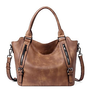 CLUCI Hobo Bags for Women Vegan Leather Handbags Large Tote Ladies Purse Shoulder Bag with Adjustable Shoulder Strap