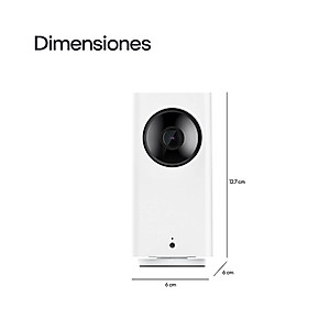 Wyze Cam v2 1080p Pan/Tilt/Zoom Wi-Fi Indoor Smart Home Camera with Color Night Vision, 2-Way Audio, Compatible with Alexa & The Google Assistant, White