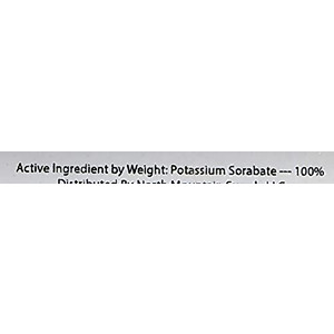 North Mountain Supply Food Grade Potassium Sorbate Stabilizer - 2 Ounce Jar