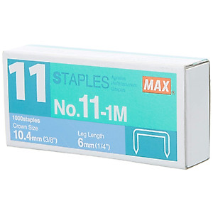 DHP comerpa SLU Max Staples – No. 11, Pack of 10, 1 m