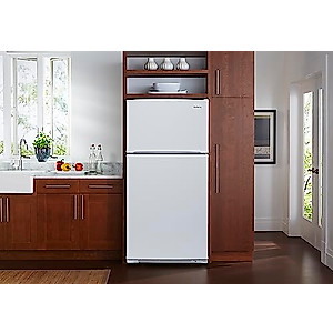 Winia WTE18HSWMD 18 Cu. Ft. Top Mount Refrigerator With Factory Installed Ice Maker - White