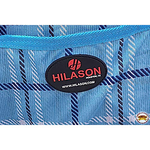HILASON 75 Inches Horse Fly Sheet Ultra Violet Rays Protect Mesh Bug Mosquito Summer Spring | Fly Sheet | Horse Turnout Sheet | Fly Sheet for Horses | Bug and Mosquito Protection | Fly Sheet for Horse
