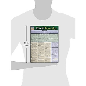 Excel Formulas QuickStudy Laminated Study Guide (QuickStudy Computer)