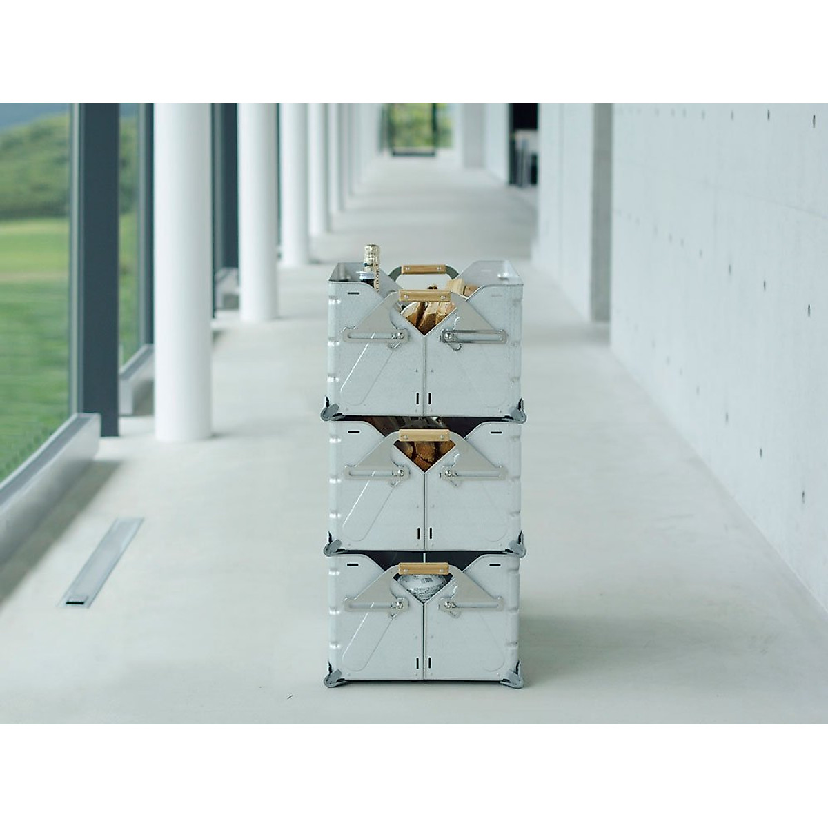 Snow Peak Stacking Shelf Container-Large