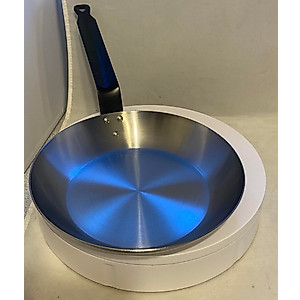 KIR Equipment Frying Pan Nonstick Skillet 9.5": Carbon Steel Cookware Fry Pan without PFAs, Toxin Free & Healthy Alternative for Stove or Oven