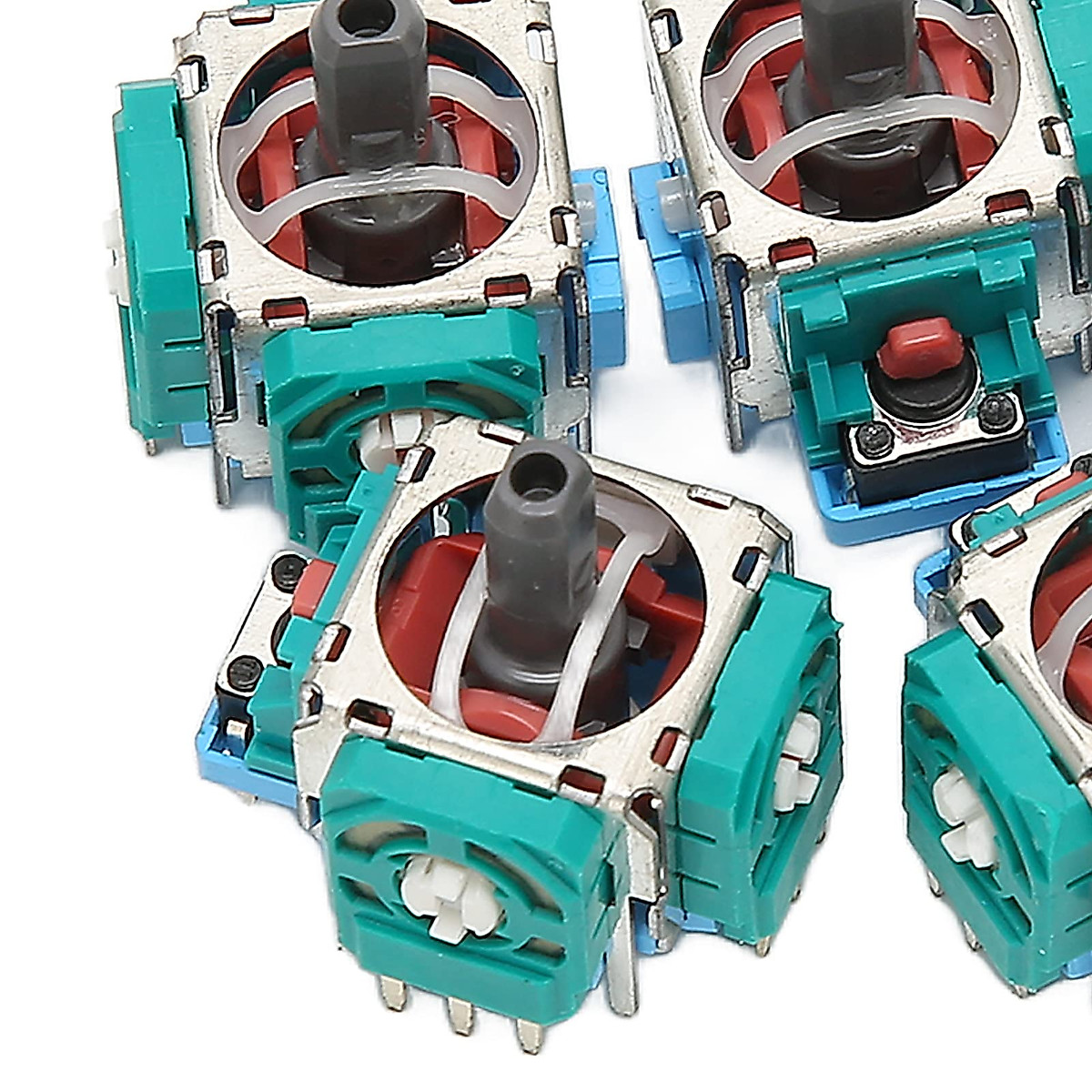 5Pcs Replacement Joystick for ps5, New Analog Stick for ps5, Compact and Precise Gamepad 3D Joystick, Wheel Thumb Sticks Joystick Rocker Module Replacement for ps5