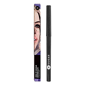 SUGAR Cosmetics Kohl Of Honour Intense Kajal 01 Black Out (Black), 0.25gm