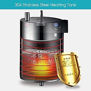 Water Cooler Dispenser for 3 or 5 Gallon Bottles, Top Loading Water Cooler Water Dispenser - Cold & Cool Water, Child Safety Lock, Perfect for Home Office w/Storage Cabinet, White (White)