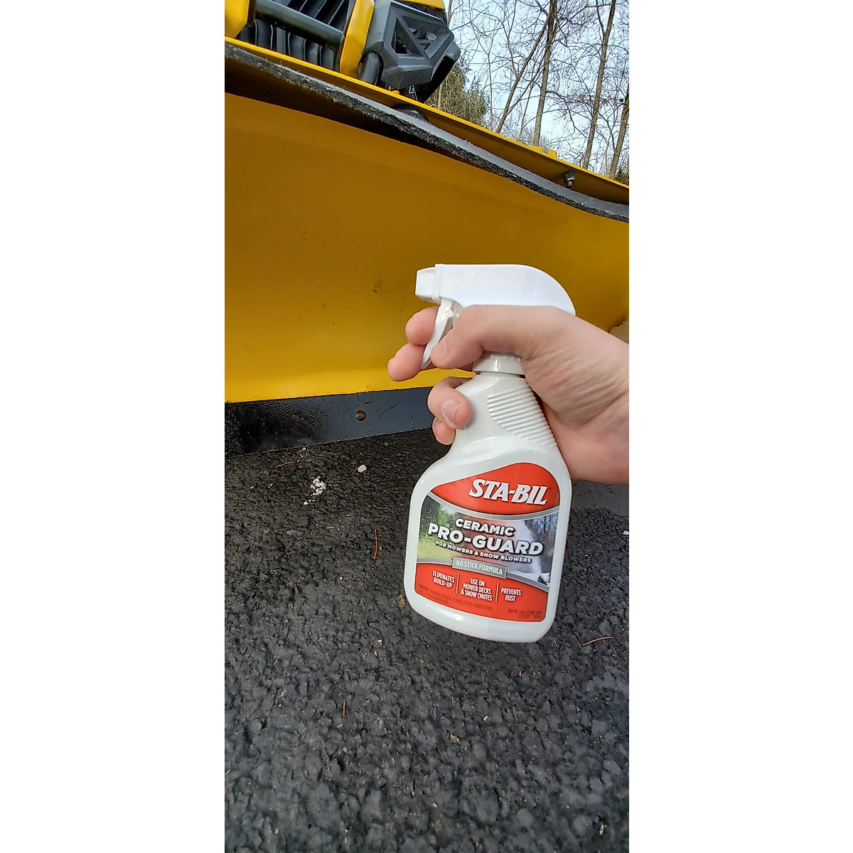 STA-BIL Ceramic Pro Guard – Ceramic Protection for Lawn Mowers and Snowblowers – Non-Stick Formula – 10oz Packaging May Vary