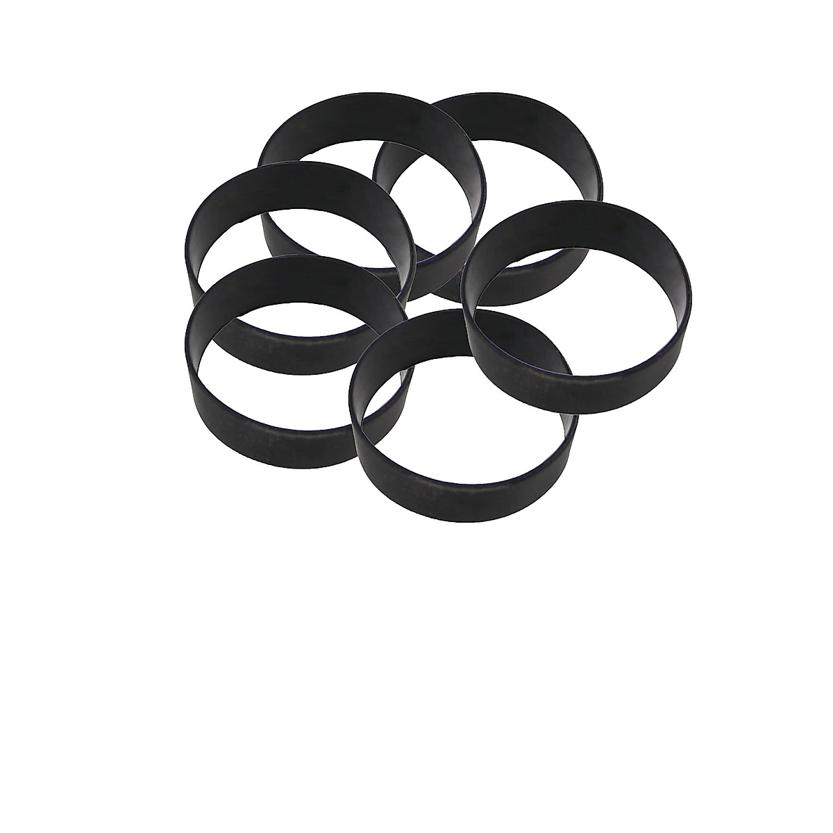 Dielianyi 7 Pcs Silicone Bands for Sublimation Tumbler Shrink Wrap Heat-Resistant Rubber Bands Paper Holder Ring Elastic Bands for Prevent Ghosting